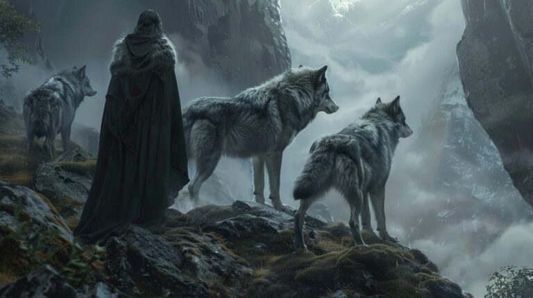 Who Were Odin's Loyal Wolves in Norse Mythology?